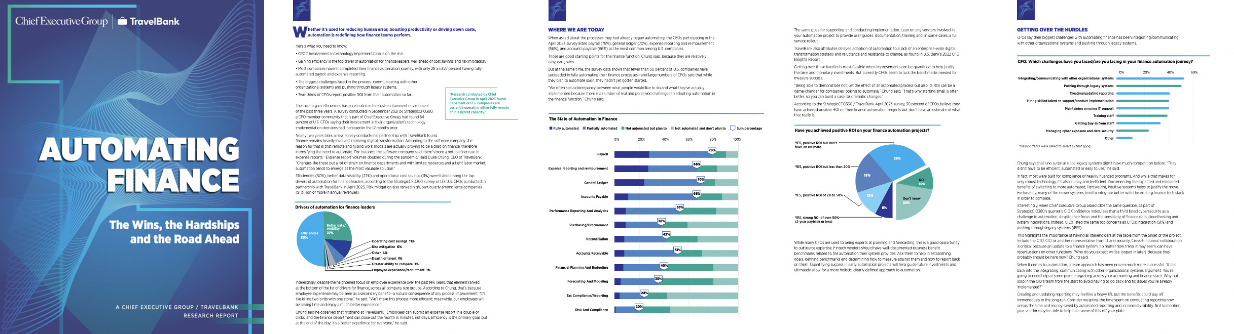 New Report - Automating Finance: The Wins, the Hardships and the Road Ahead
